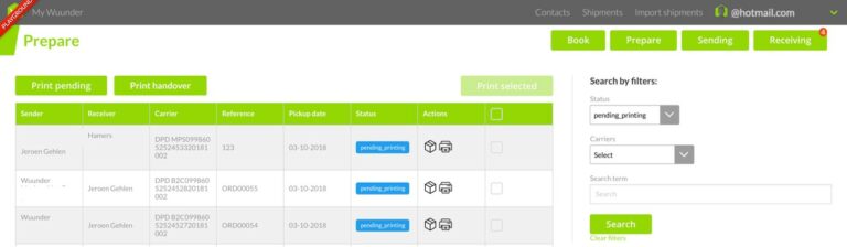 Pakbonnen printen: Zo doe je dat! - WeAreWuunder