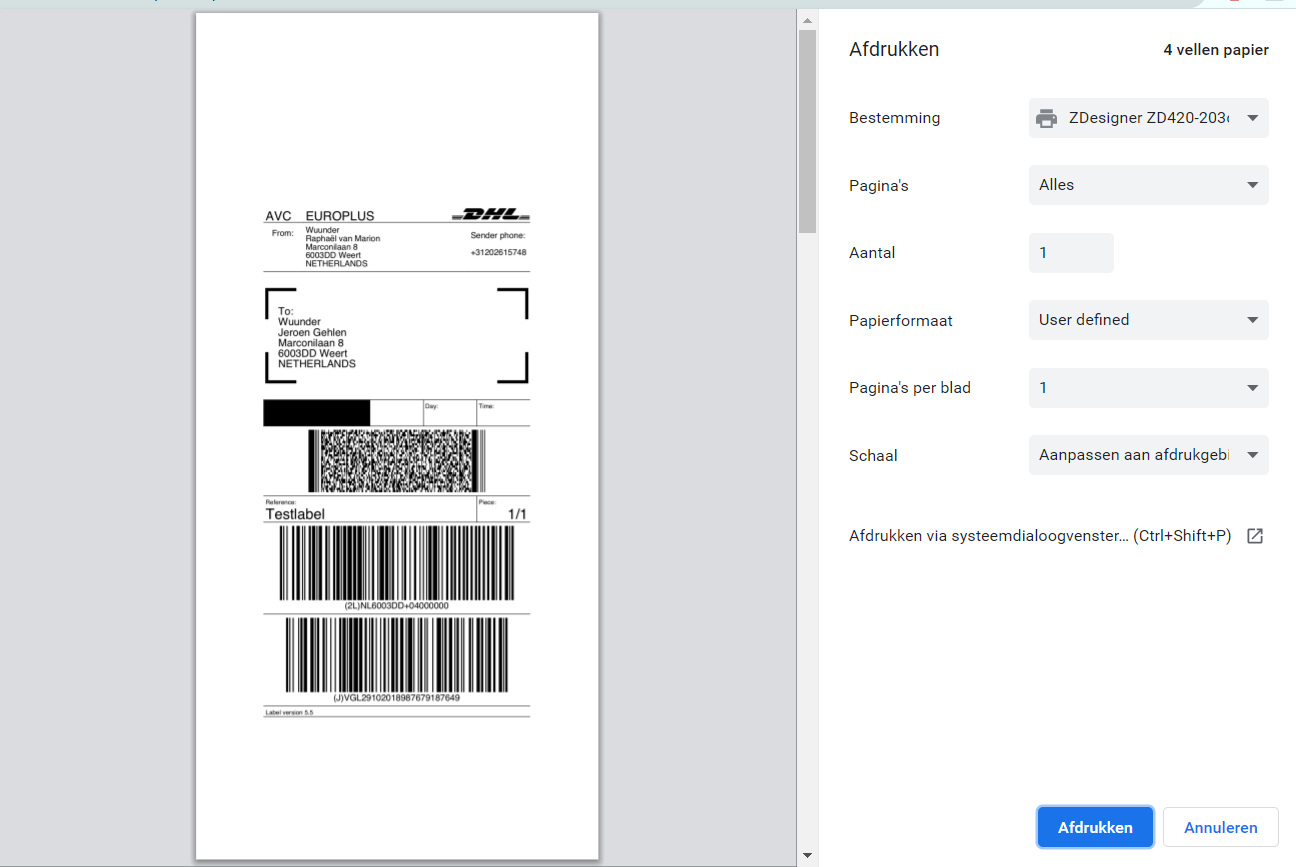 Verzendlabels printen: Zo doe je dat! - WeAreWuunder